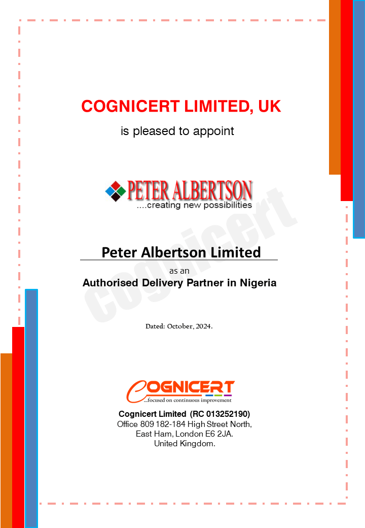 Cognicert Courses in Nigeria - PRESS RELEASE
